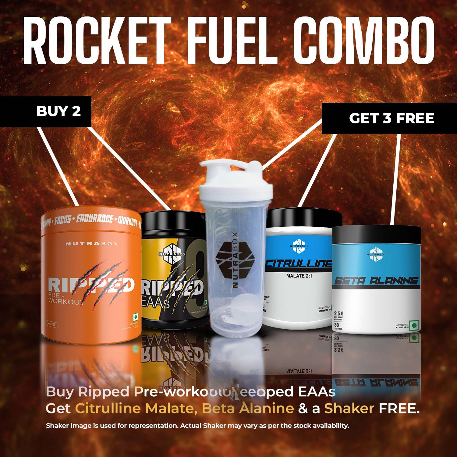 Rocket Fuel Combo – Nutrabox India